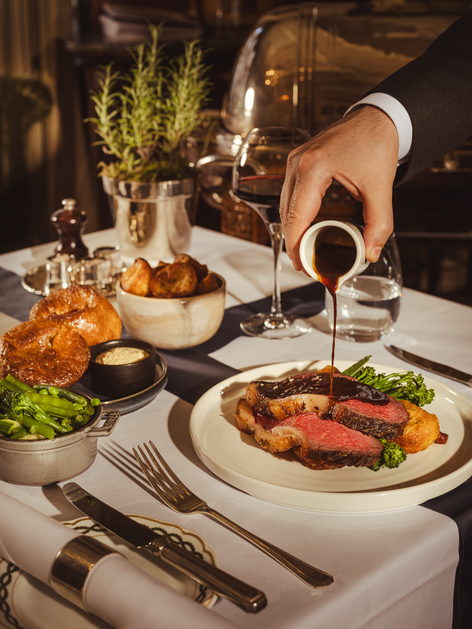 The Milestone Hotel - Three-course Sunday Lunch for two