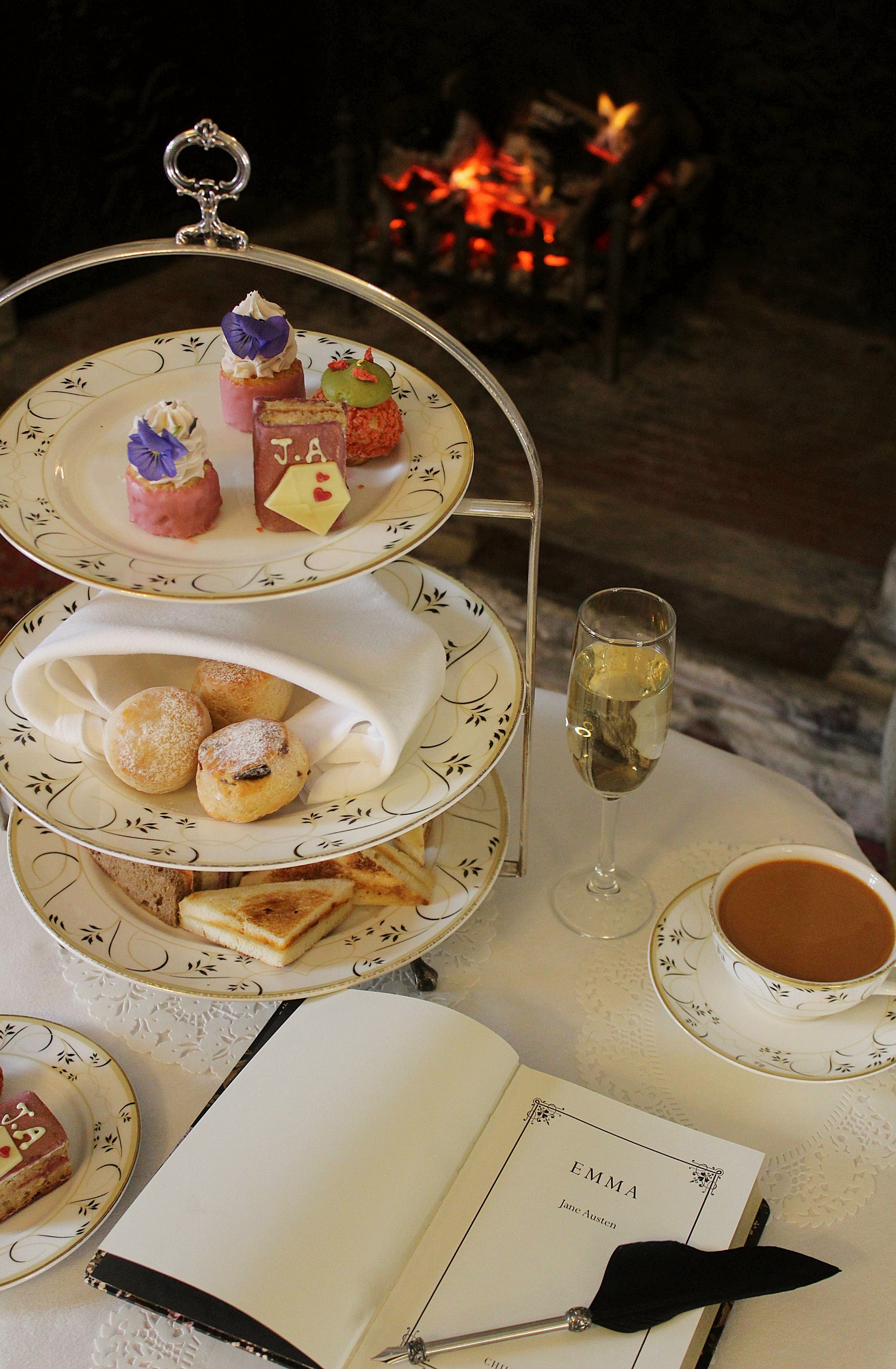 Elite Hotels - Jane Austen Afternoon Tea for One - Champagne