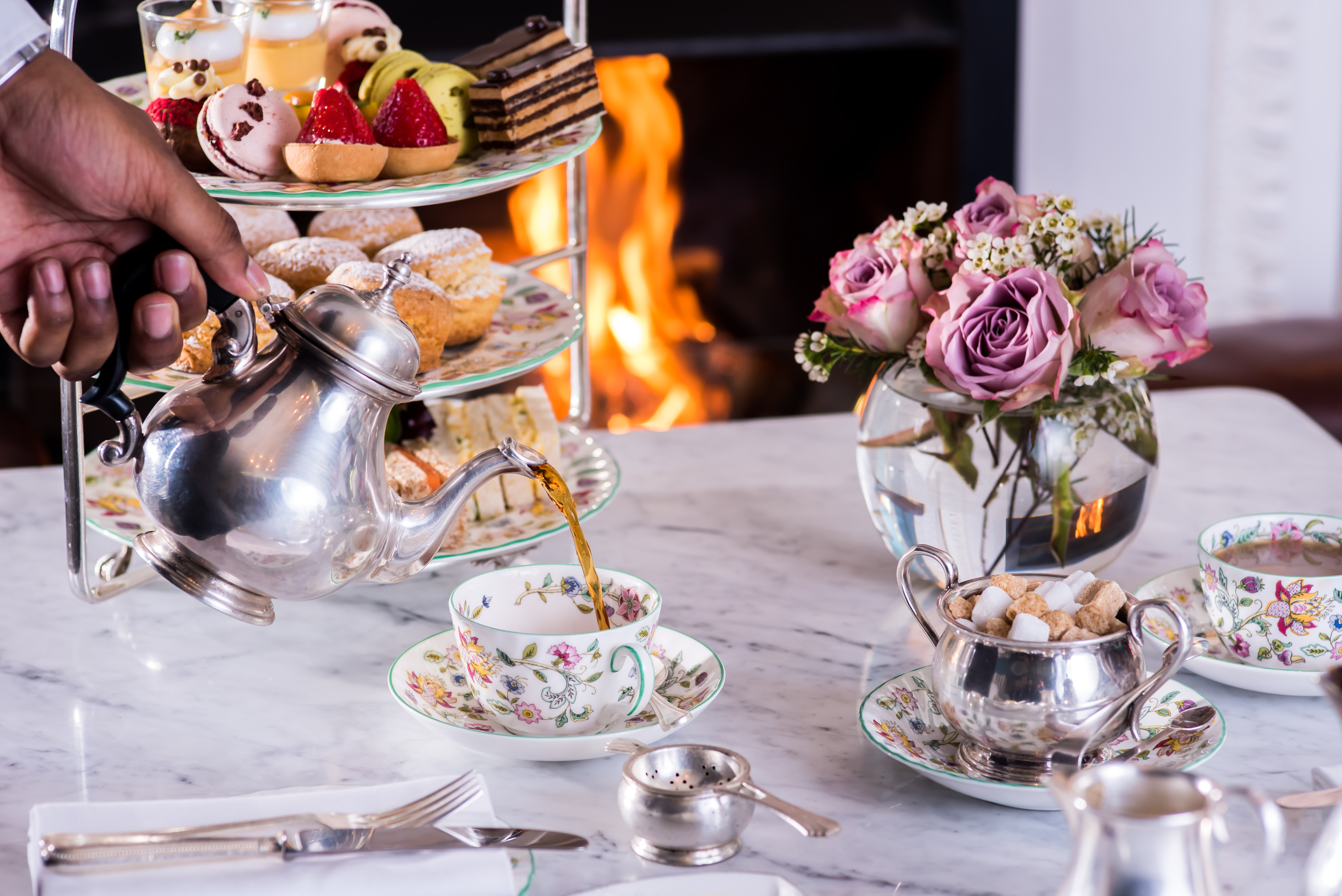 Summer Lodge Country House Hotel & Restaurant - Traditional Afternoon ...