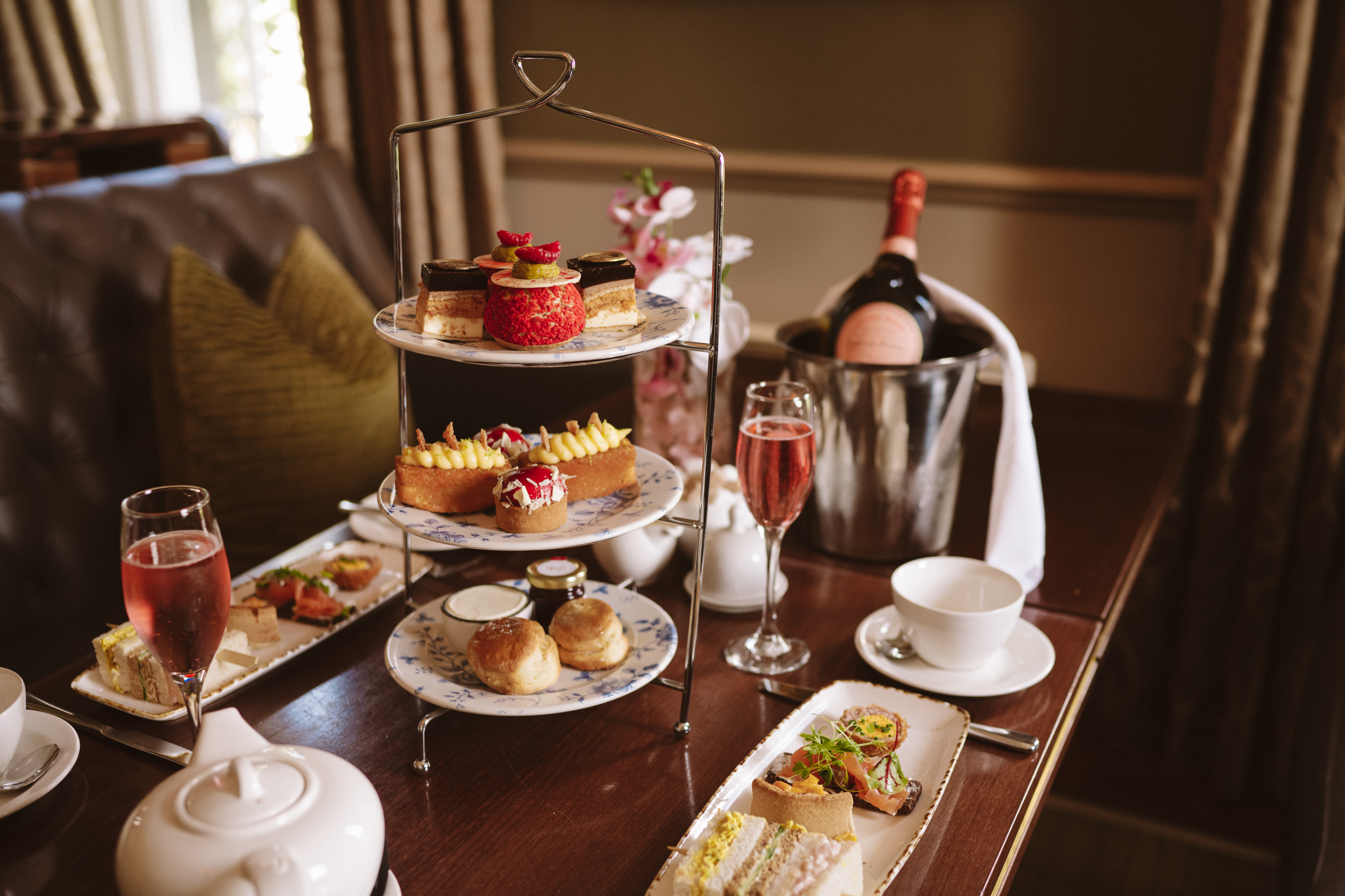 Meldrum House - Champagne Afternoon Tea for One