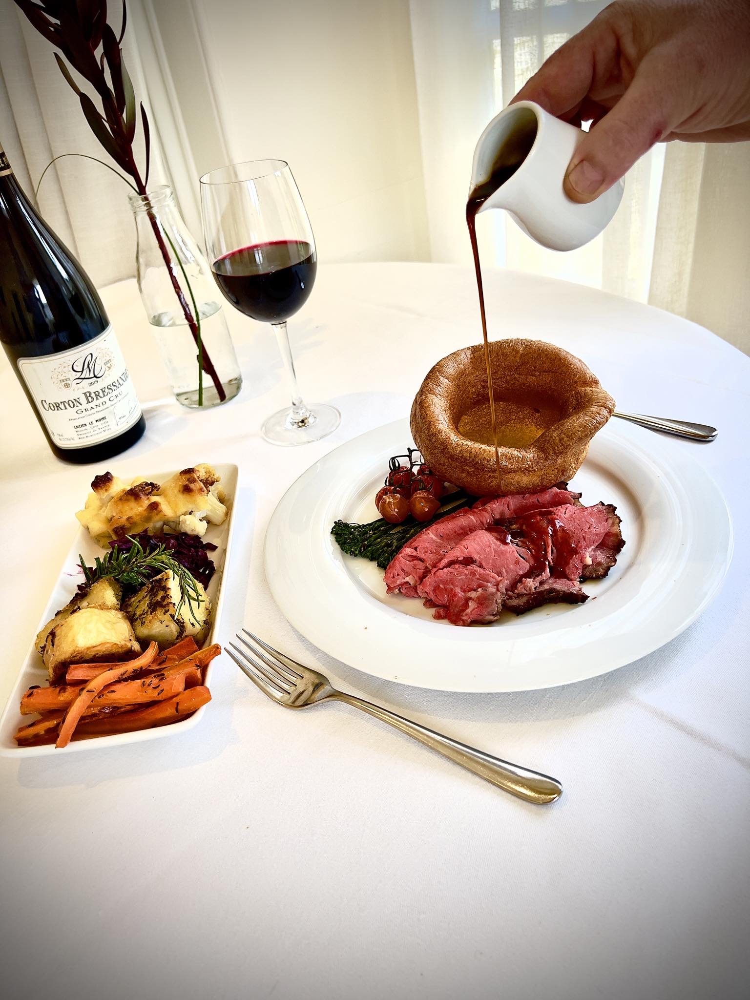 Feversham Arms Hotel & Verbena Spa - Three Course Sunday Lunch for 2