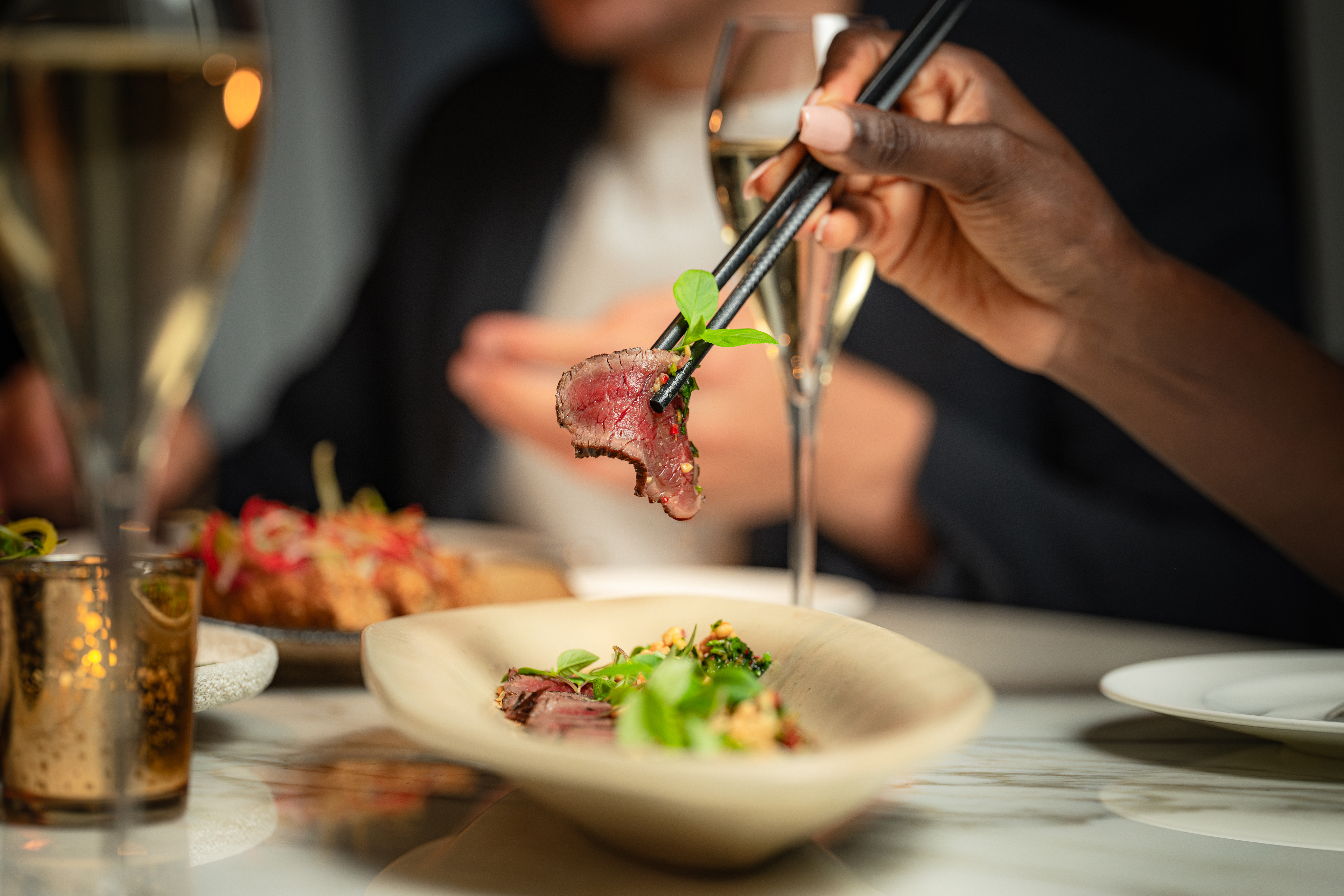 Shangri-La The Shard, London - Sharing Menu Dinner for Two at TĪNG