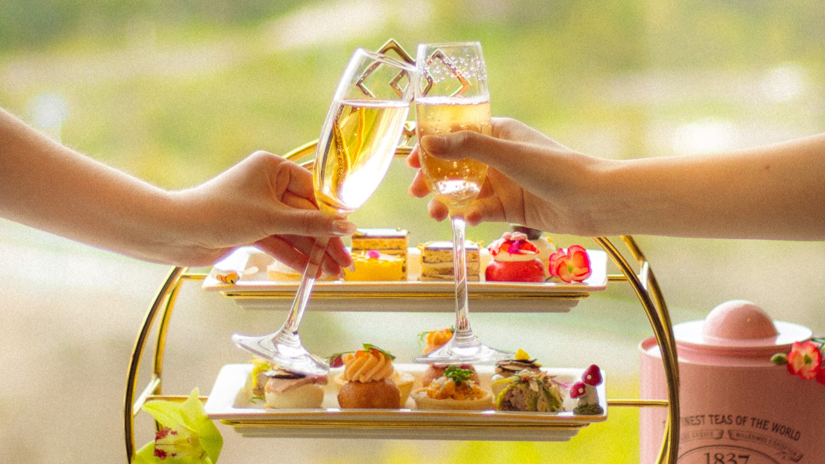 Cordis, Auckland - Champagne High Tea for Two (Sat-Sun)